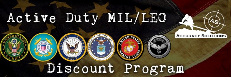 Military-LEO Discount program - Accuracy Solutions